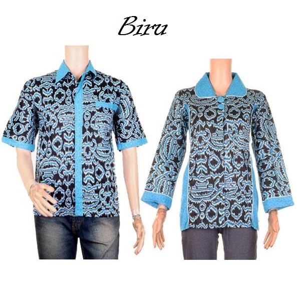 10 Model Baju Batik Couple Untuk Pesta Trend Terkini