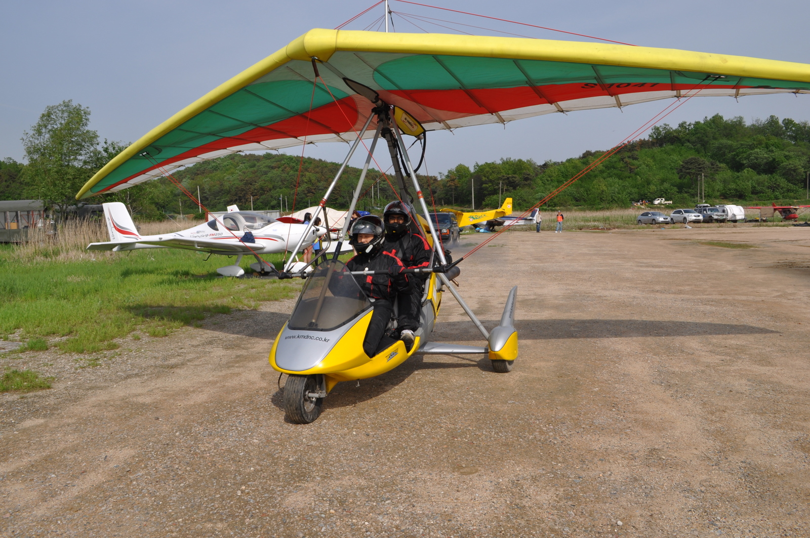Images of Korea: An experience of ULM (Ultra Light Motorized) Flying