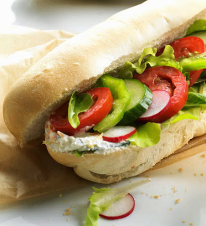 One Perfect Bite: Frugal Foodie Friday - Fresh Vegetable Subs