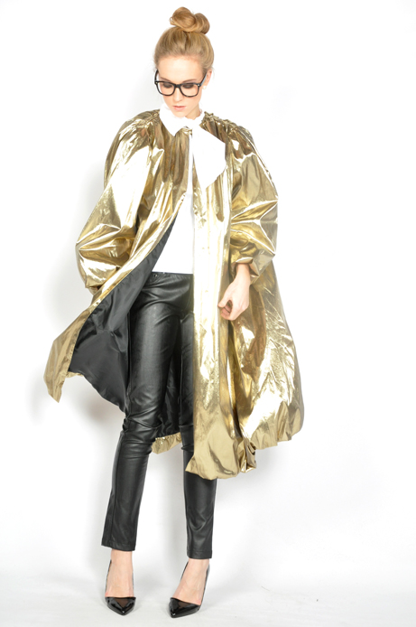 Wardrobot™: 1980's Gold Lame Coat