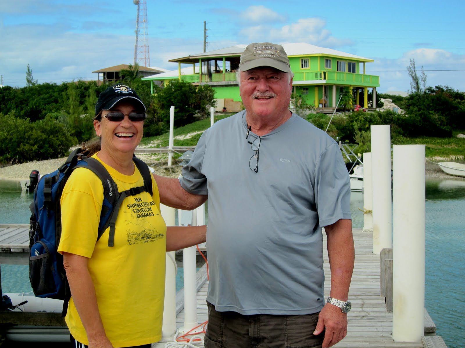 SEA STAR TRAVEL LOG: Staniel Cay 2012 and Daniel's Visit