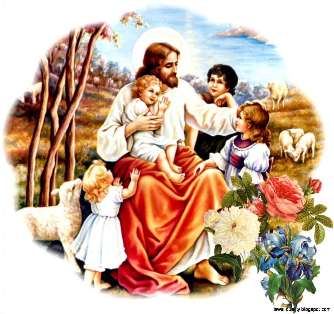 Jesus With Children Wallpaper Hd | Wallpapers Quality