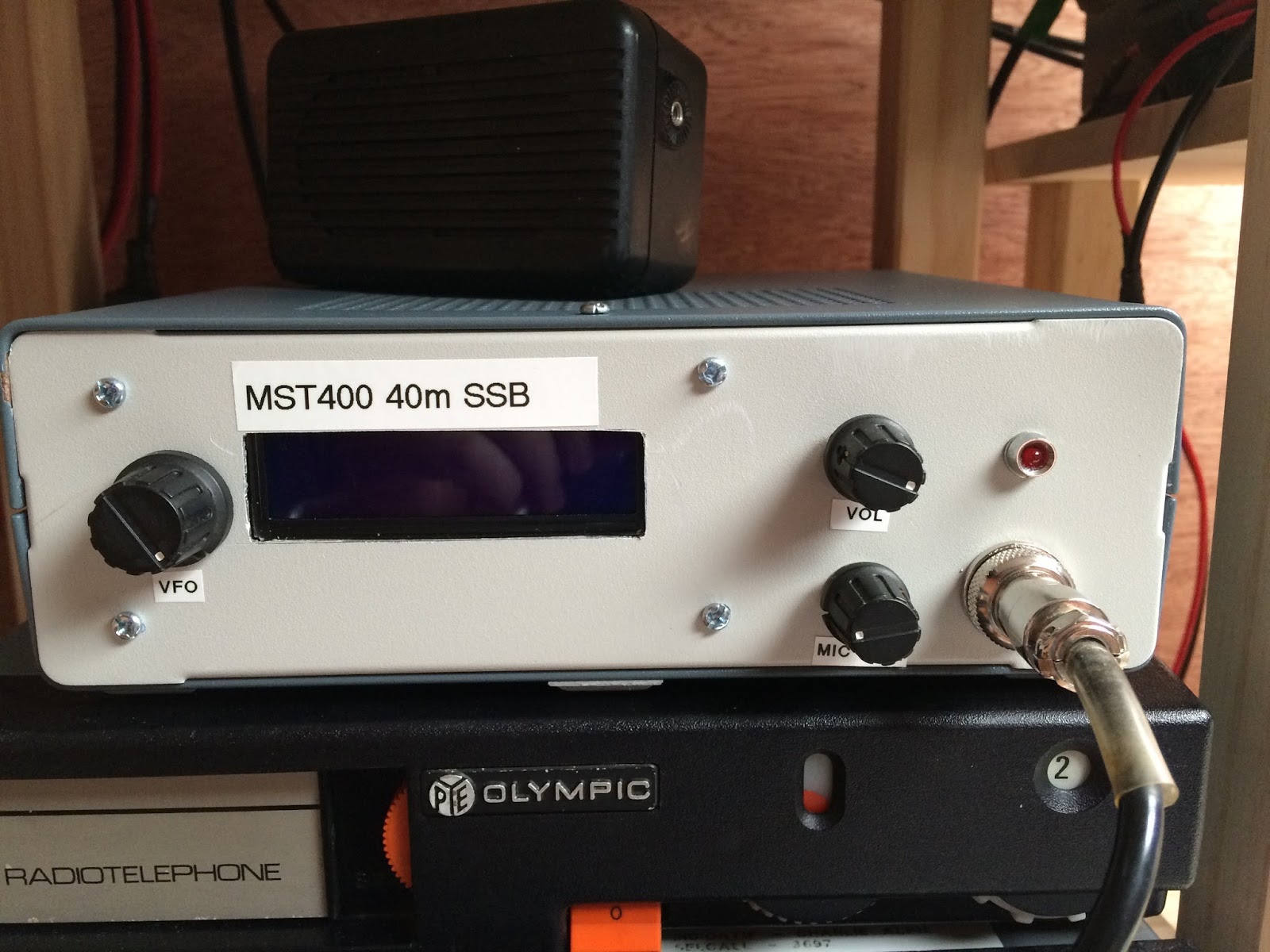 EI3FEB: New enclosure for the MST400 40m SSB transceiver