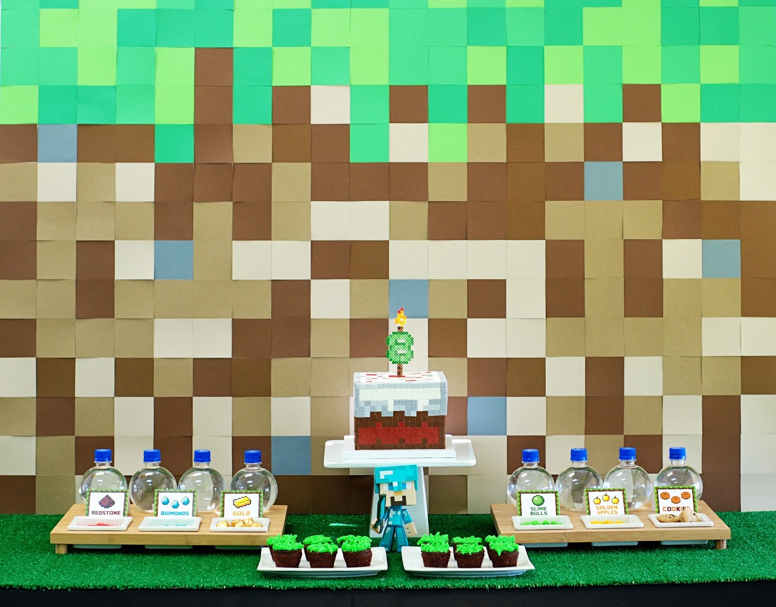 Pure Joy Events: Minecraft Birthday Party