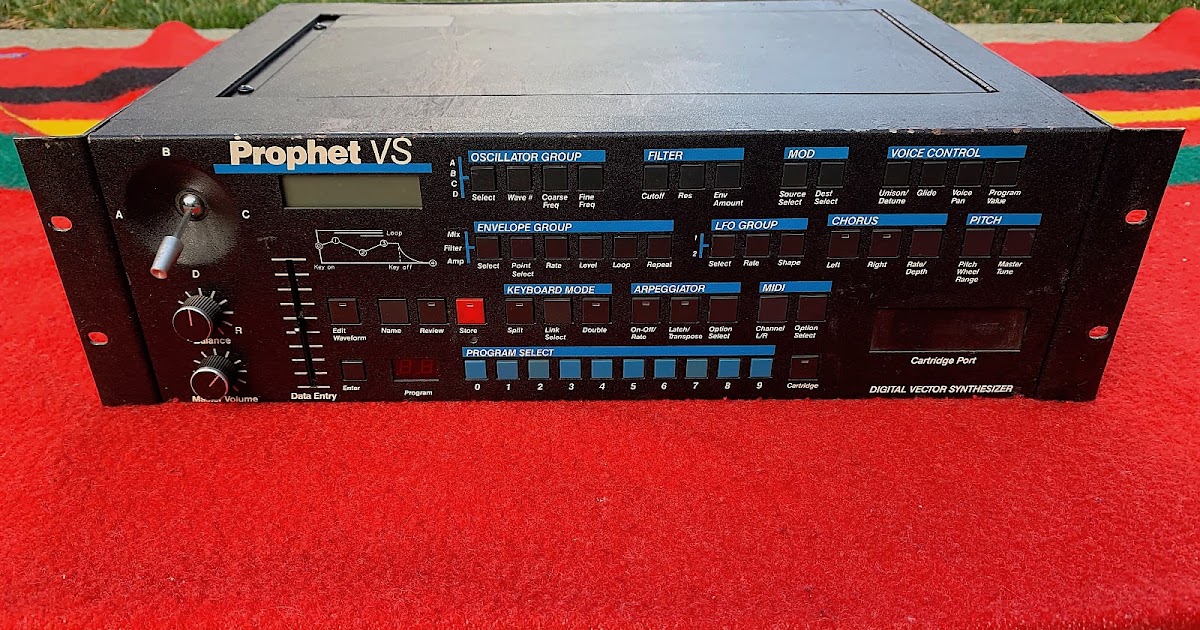 MATRIXSYNTH: Sequential Circuits Prophet VS Rack SN 0069