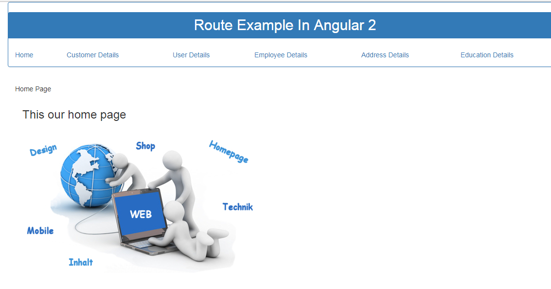 mithilesh kumar singh: Routes concept with example in Angular 2