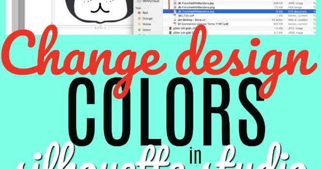 Change Color of SVG and Silhouette Designs in Silhouette Studio ...
