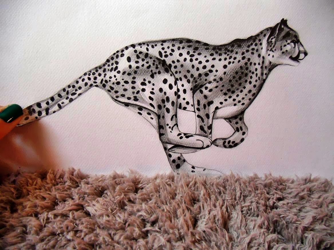 Alice draws-" Alicja w krainie rysunku ": Rysunek 3D