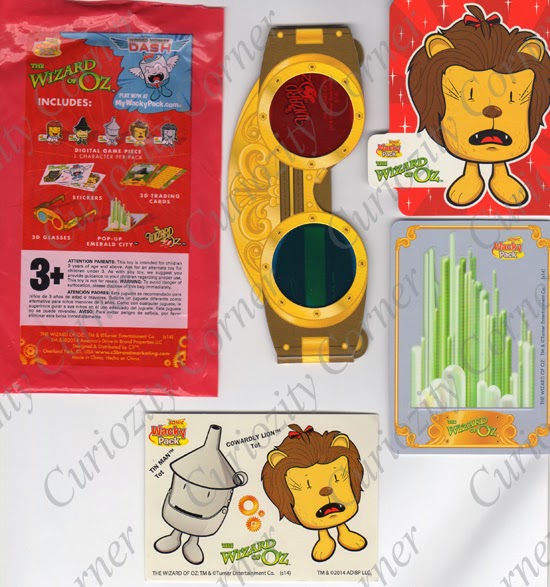 Curiozity Corner: Sonic Drive In Wacky Pack Premiums