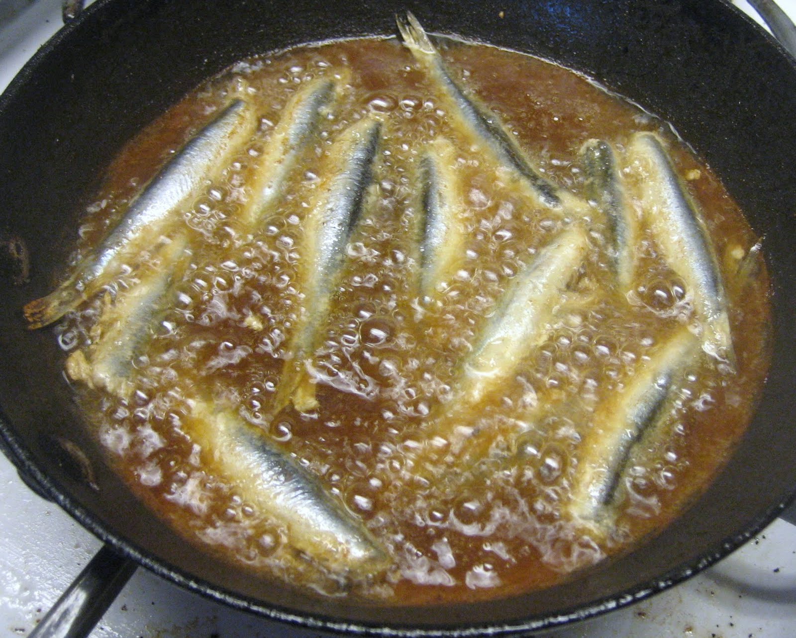 LA CASA E IL GIARDINO: Fried Sardines - Sarde fritte
