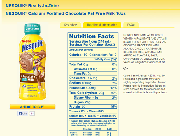 Aspartame in Milk Without a Label? Not exactly. | Butcher Block with a ...