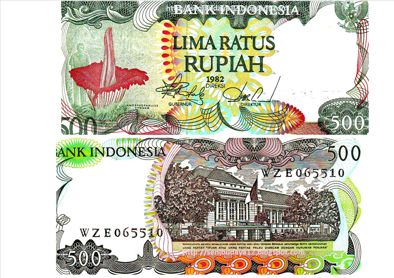 Uang Kertas Rupiah di masa 1960 Sampai Masa Kini