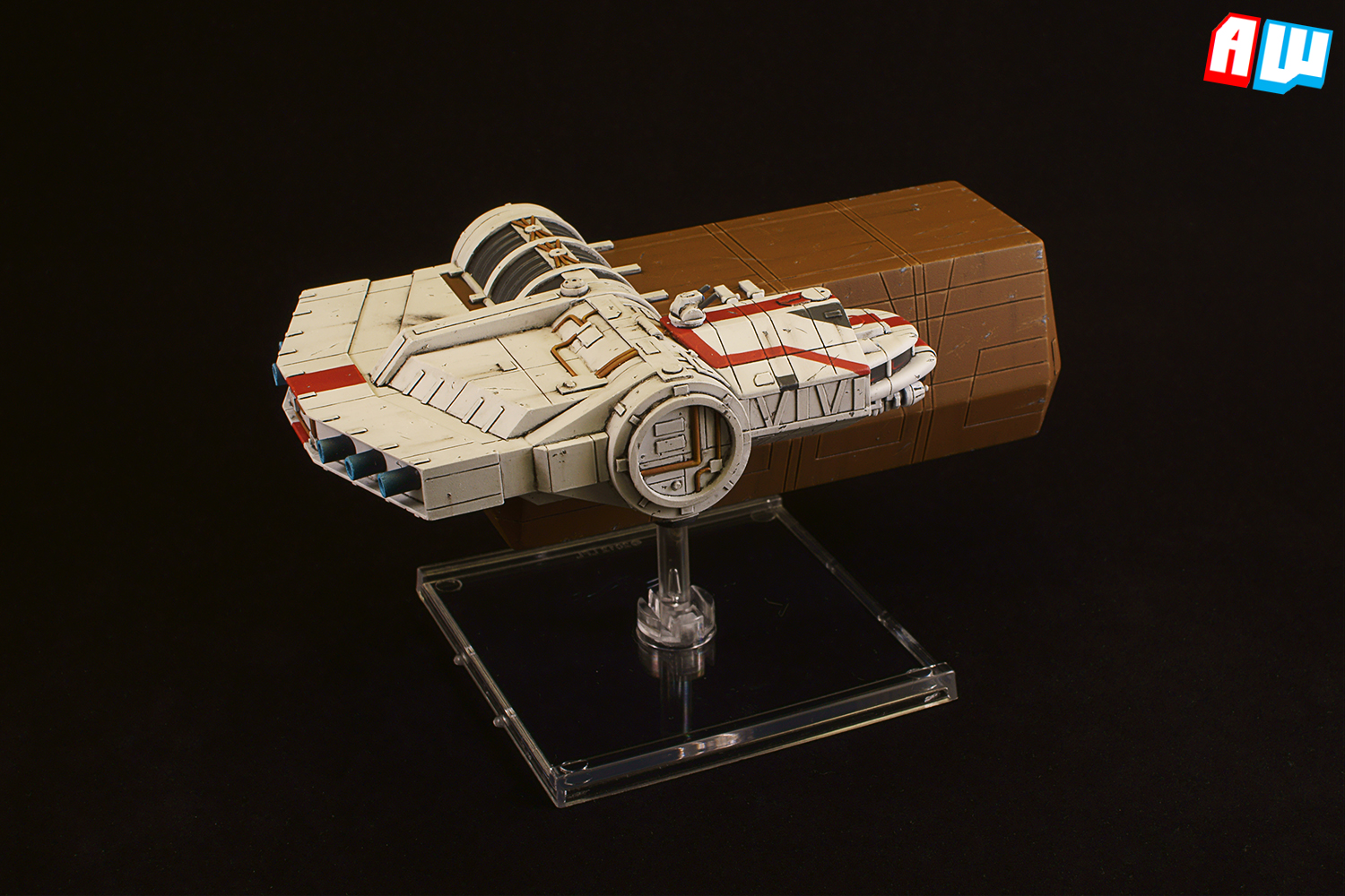 The Alternative Wargamer: Commission: Wayfarer-class Medium Transport Mk.2