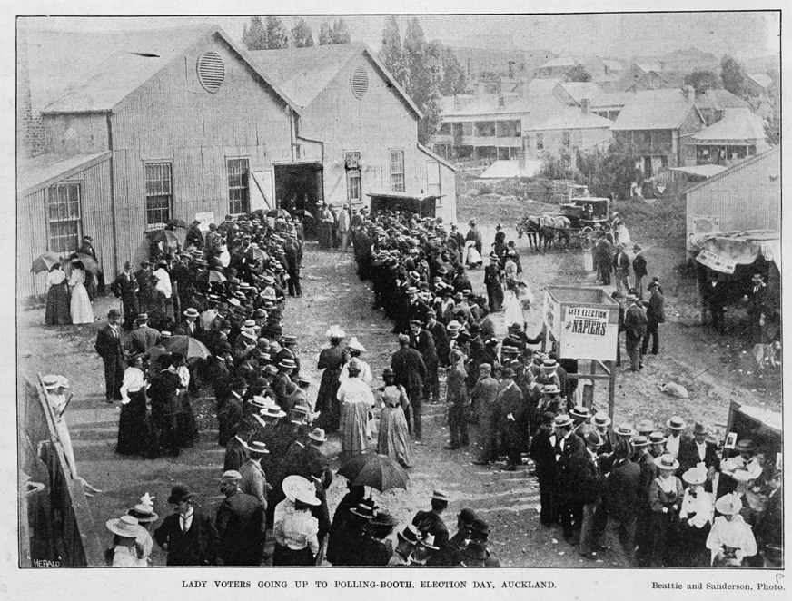 The Womens Suffragette movement in NZ and Britain