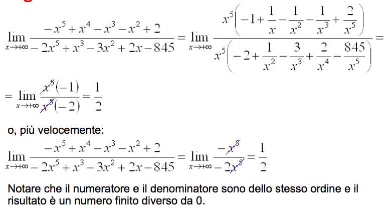 LIMITI E FORME INDETERMINATE