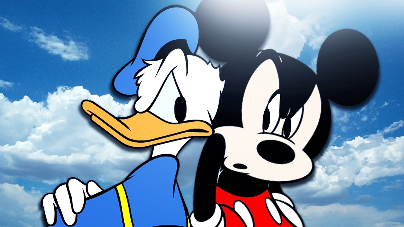 Donal Duck & Mickey Mouse: Donal Duck rivalry with Mickey Mouse