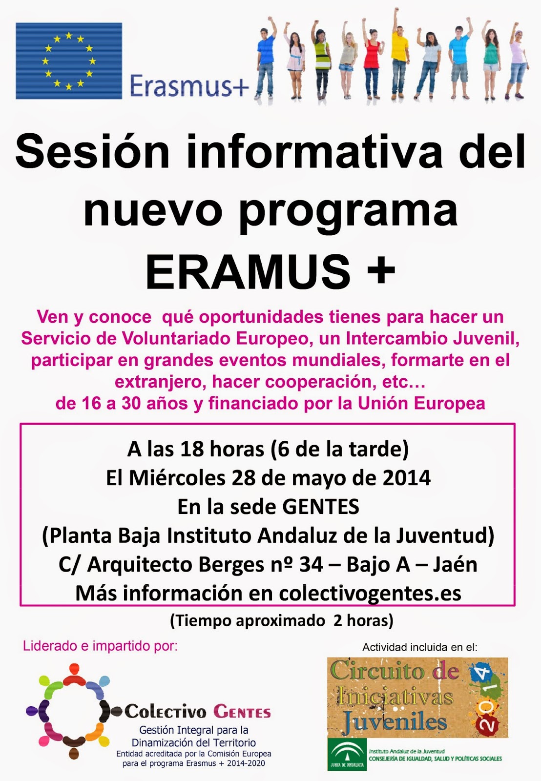 Linares Joven: NUEVO PROGRAMA ERASMUS