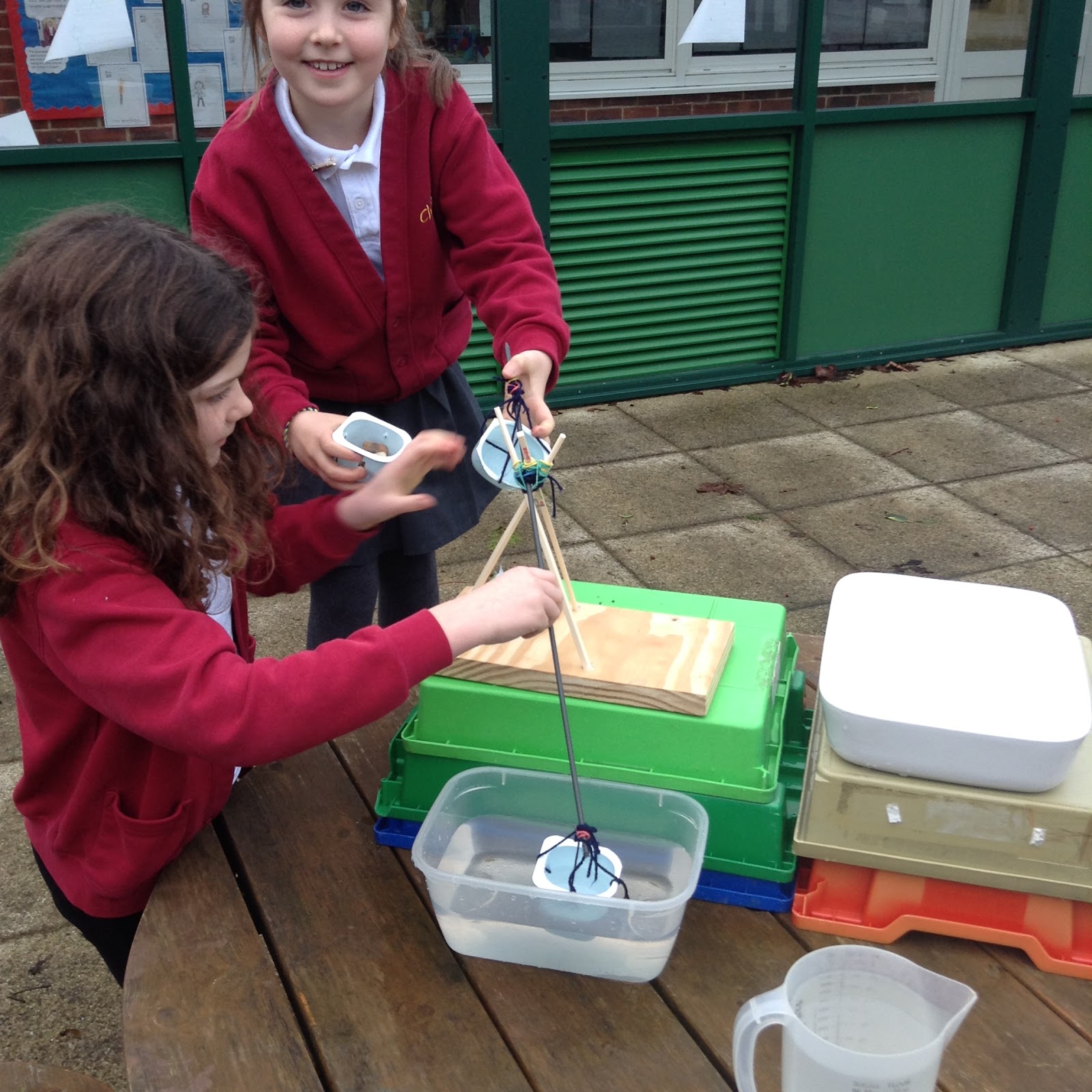 Cholsey Primary School Celebration of Learning: Shaduf Testing