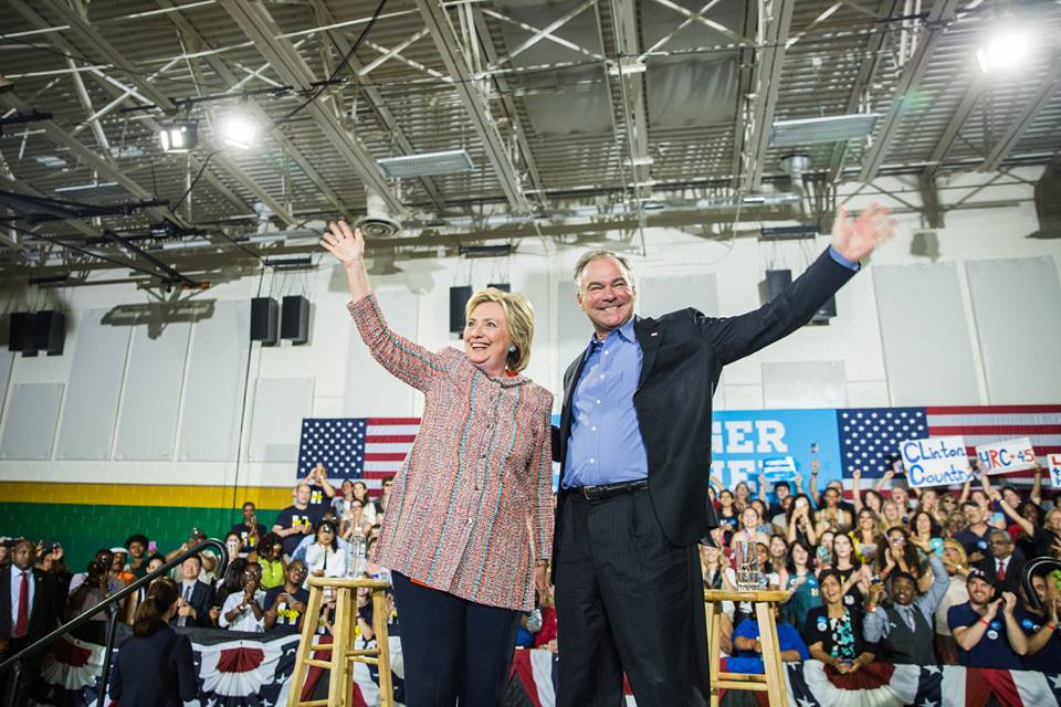 Hillary in 2016: Hillary Clinton Chooses Tim Kaine as Her Running Mate ...