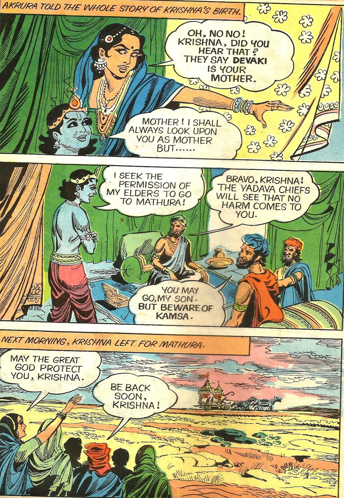 Manash (Subhaditya Edusoft): Birth Story of Lord Krishna in Comics Form.