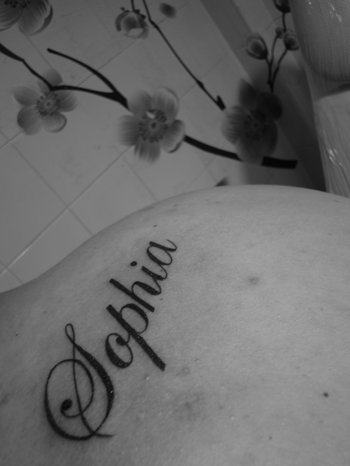 JB Jefferson Bastos: Tatuagem nome Sophia (Jefferson Bastos)