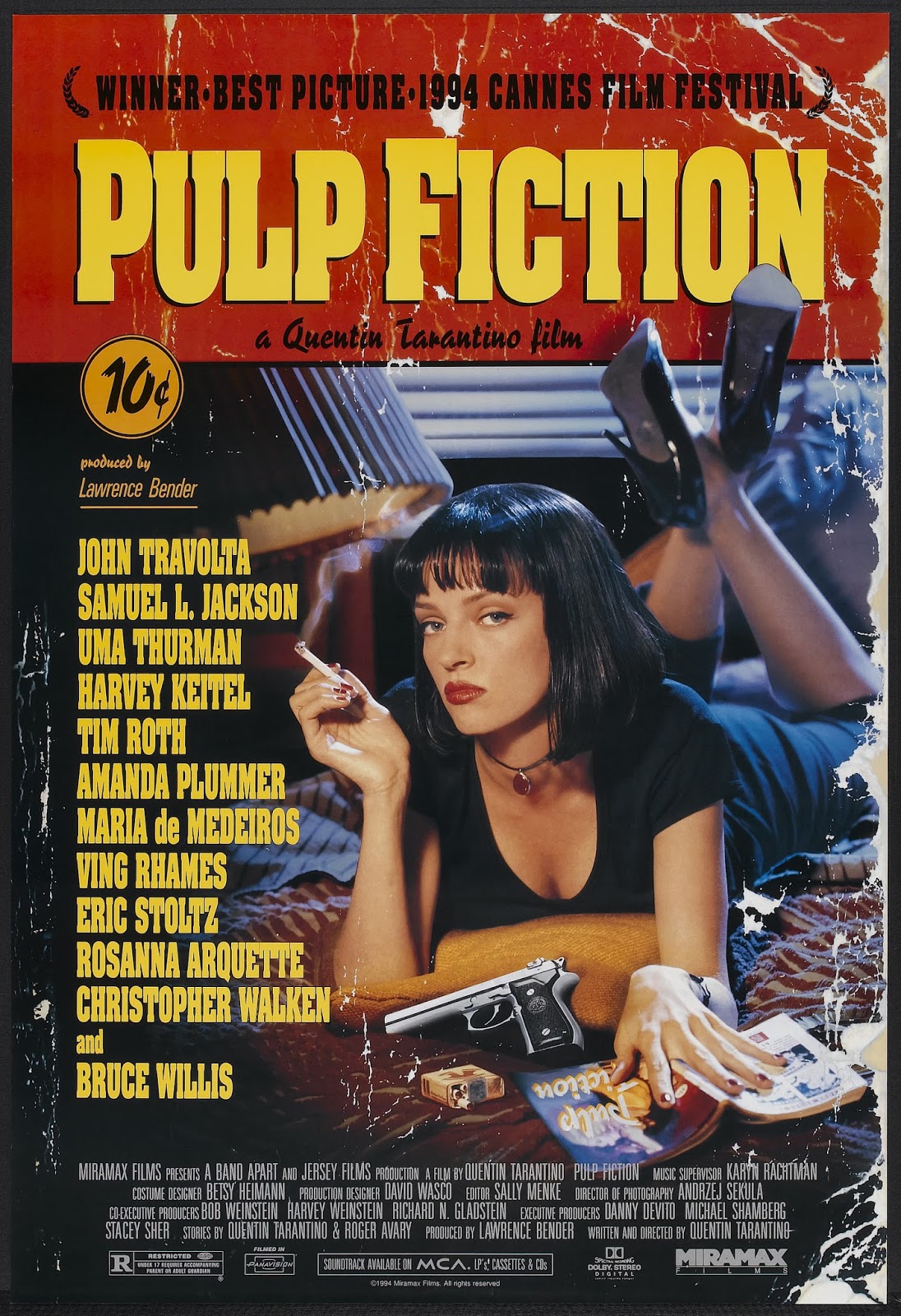Enuffa.com: Top Ten Things: Quentin Tarantino Films