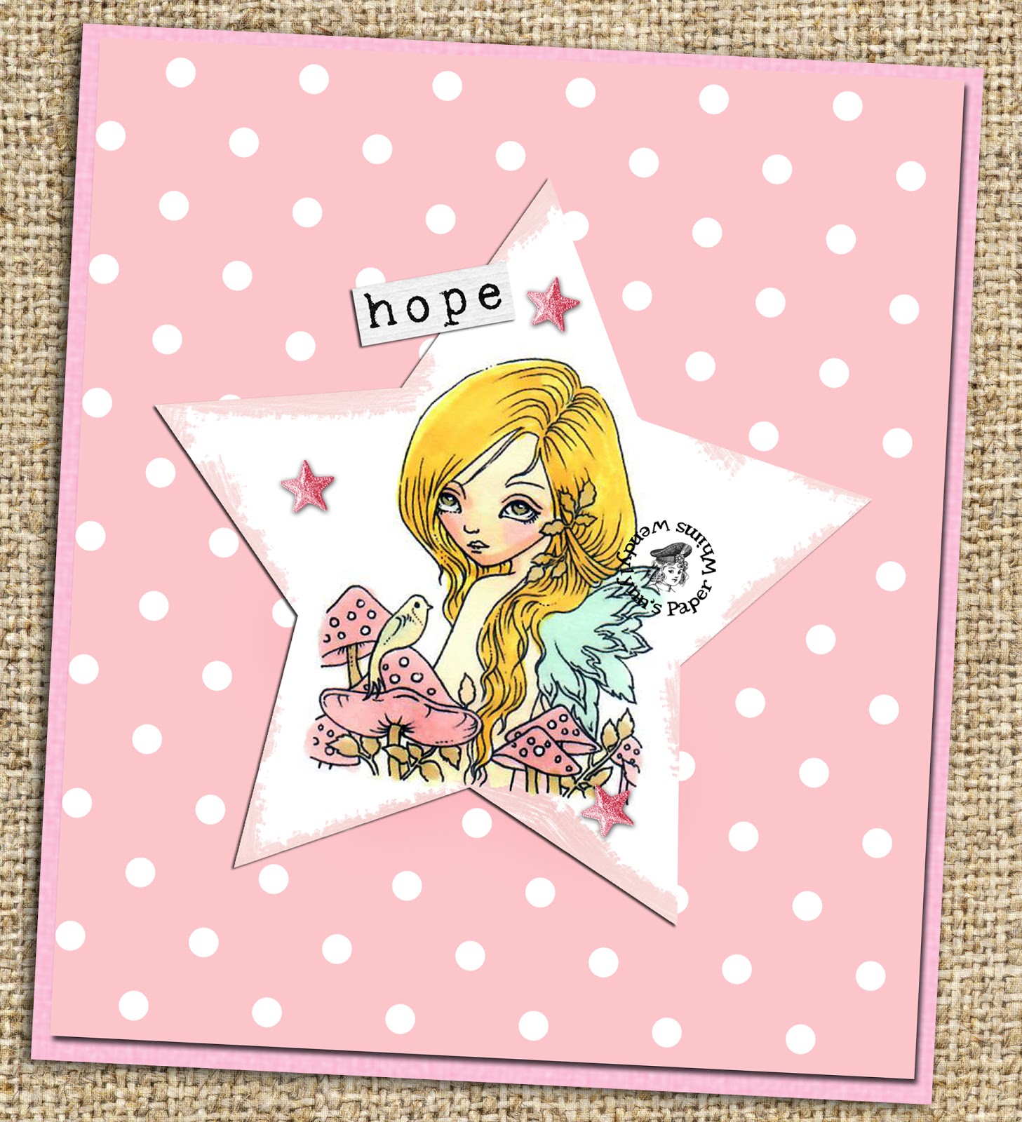 Wendylynn's Paper Whims: Hope Card