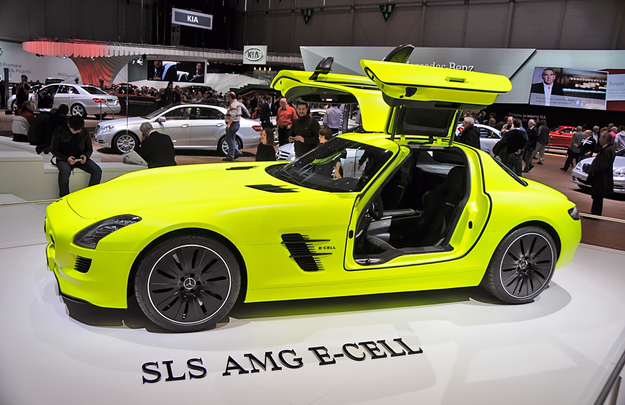 Mercedes SLS AMG E-CELL GREEN C197 | BENZTUNING