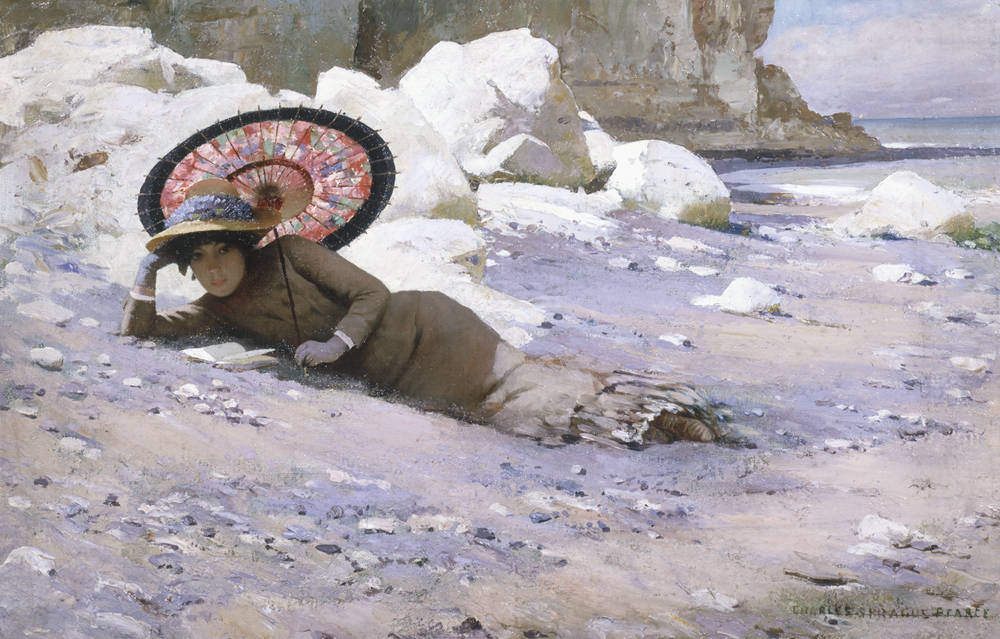 19th century American Paintings: Charles Sprague Pearce