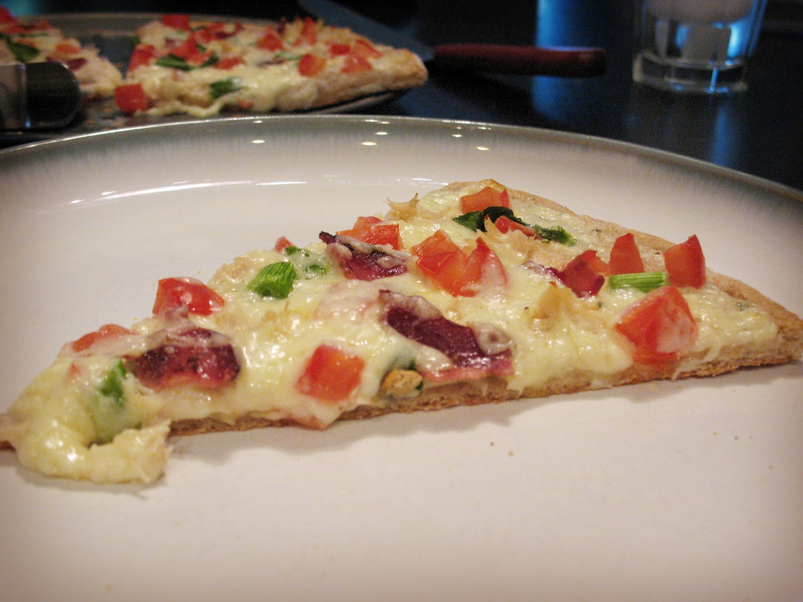 Chicken Bacon Ranch Pizza