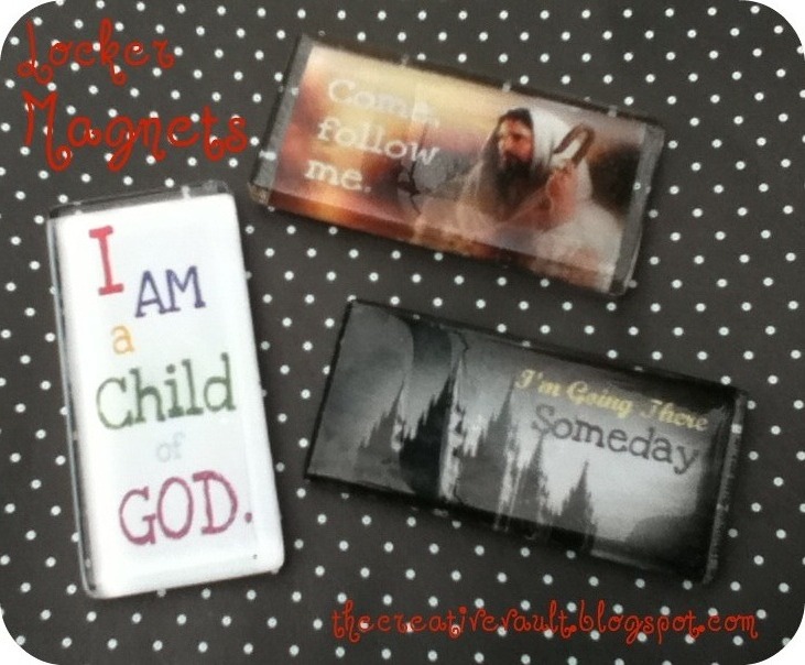 The Creative Vault: Camp Craft Series: Locker Magnets