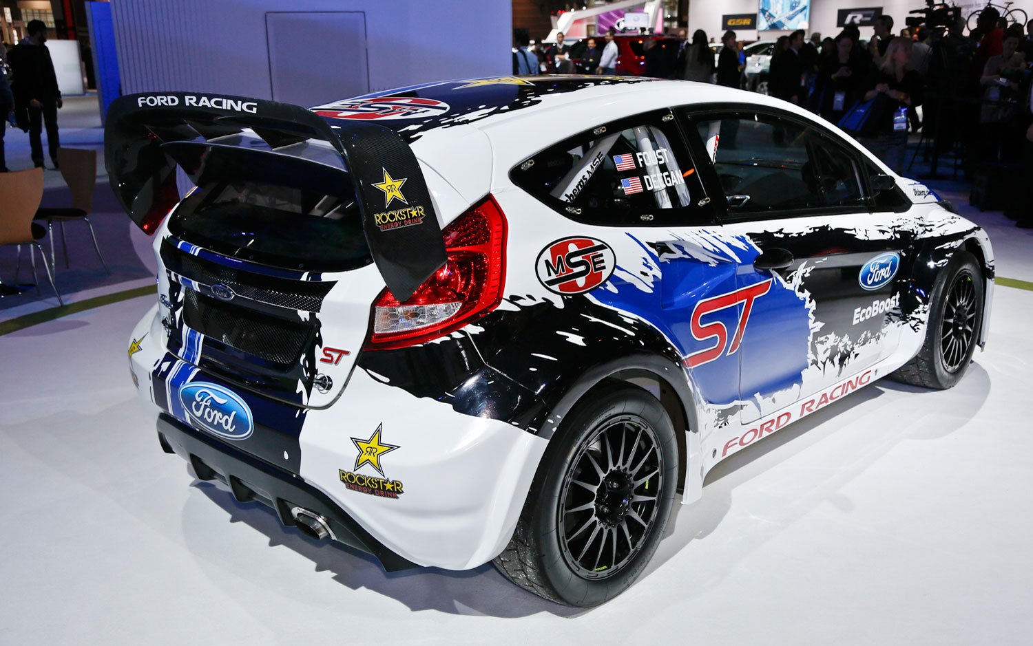 Cars Model 2013 2014: Ford Fiesta ST RallyCross Car, Ken Block-Modified ...