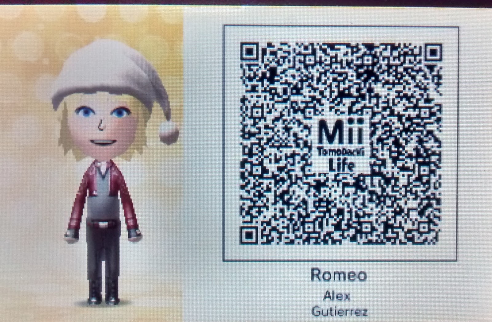 ¡ Tomodachi Life ! Mis Miis de Lasting Love y Eternity Vampire