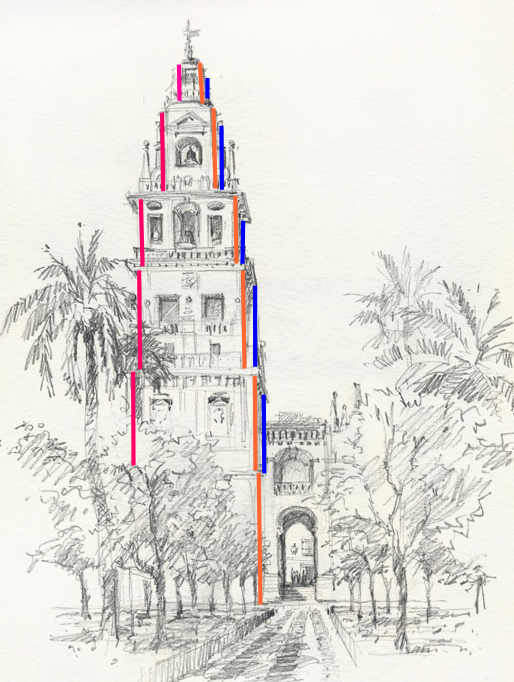 Drawing Perspectives: TIP 8/10: Towers are like Wedding Cakes