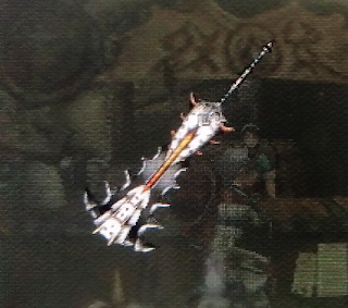 Great Sword: Barioth Series - MHP3rd Weapon Tree