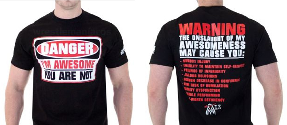 Nova T-Shirt de The Miz | Keep The Rage Wrestling News