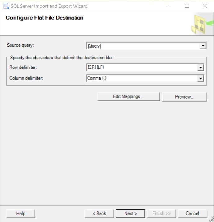 HodentekMSSS: Creating a CSV file from SQL Server 2012 Data