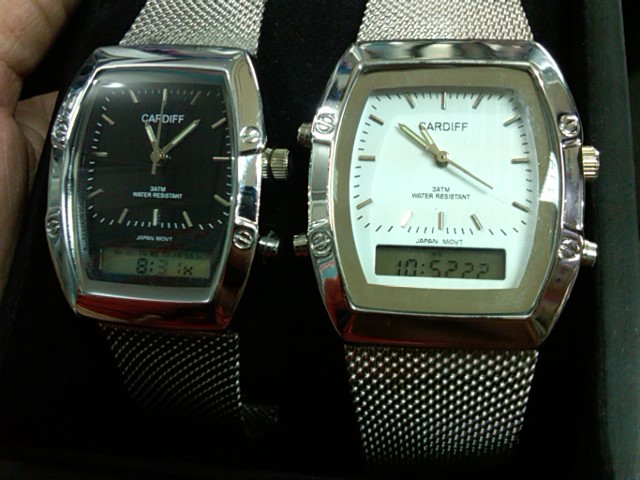 JAM TANGAN CARDIFF WATERPROOF: JAM CARDIFF SPORTY & TRENDY