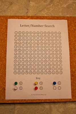 Play At Home Mom LLC: Getting Creative with Push Pins