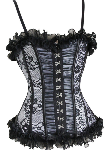 Corsets y lencería: CORSET BLONDA Y CORCHETES
