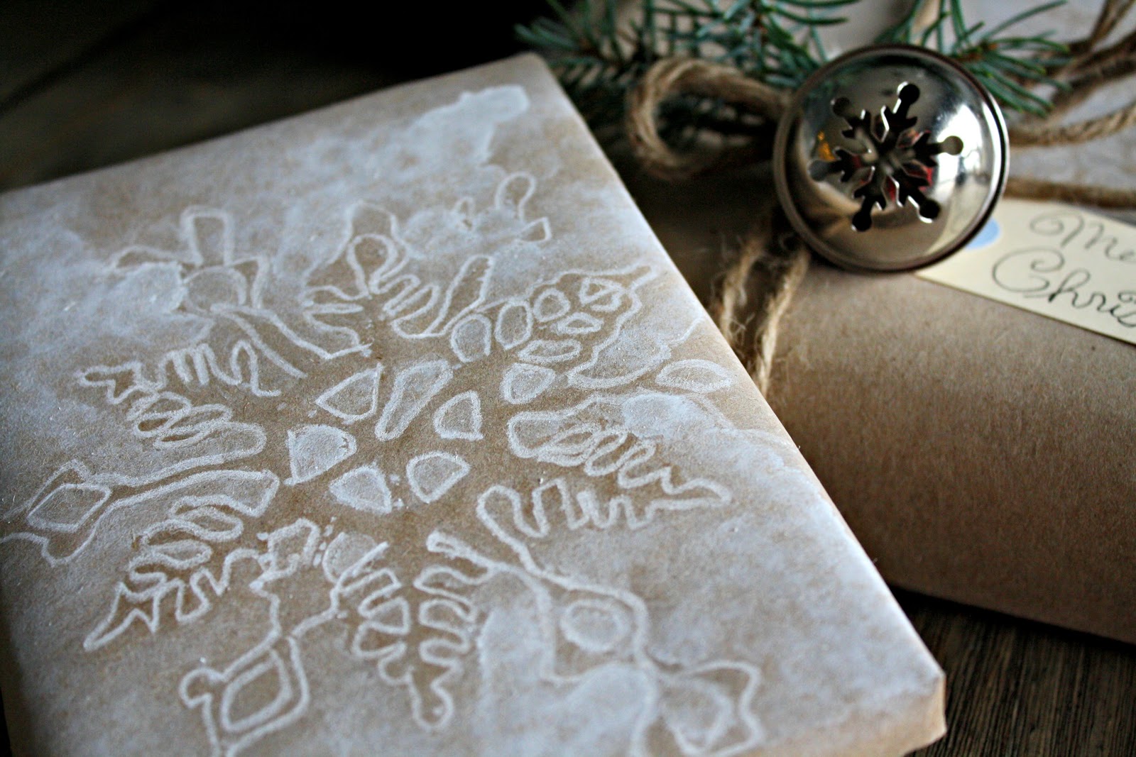Homemade Wrapping Paper - The Lilypad Cottage