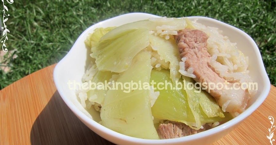 The Baking Biatch || by Cynthia Lim: Mustard Green Chicken Rice