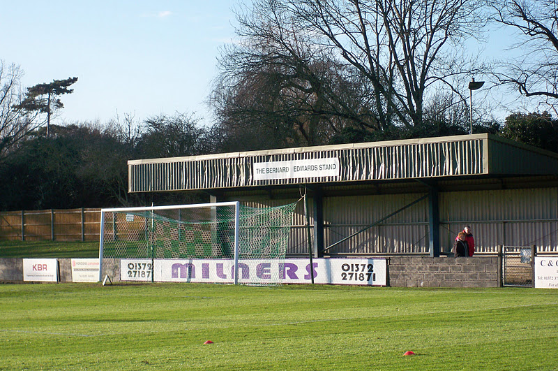 Football Grounds visited by Richard Bysouth: Leatherhead FC