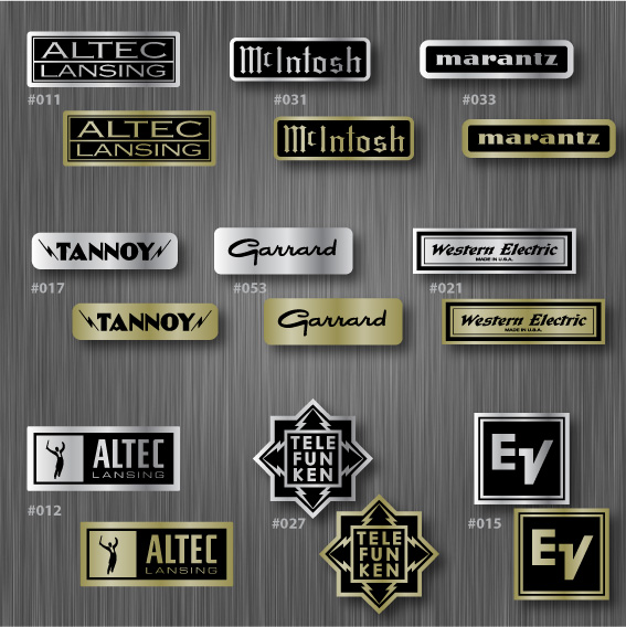 ItalianShop: VINTAGE HI-FI BADGES DECALS STICKERS