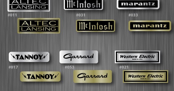 ItalianShop: VINTAGE HI-FI BADGES DECALS STICKERS