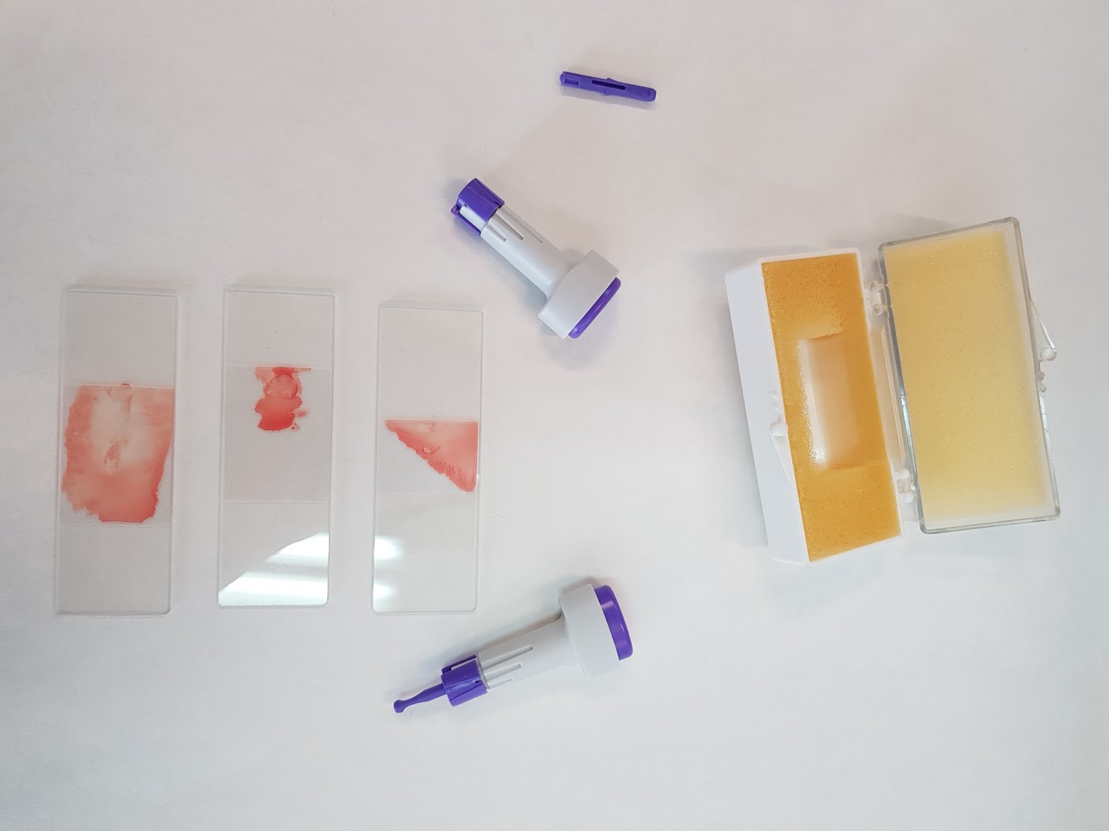 Observación de sangre al microscopio