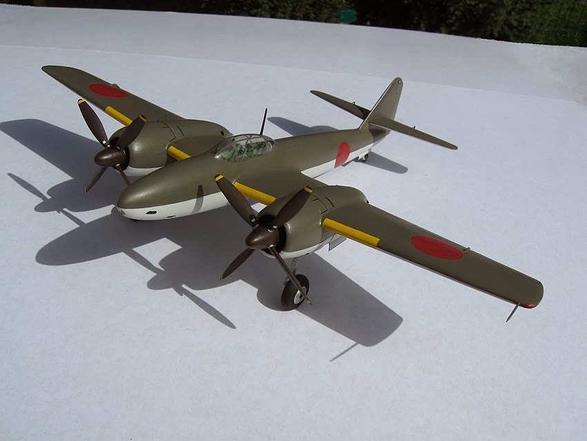 Aviation of Japan 日本の航空史: 1/48th scale Mitsubishi Ki-83 Scratchbuild by ...