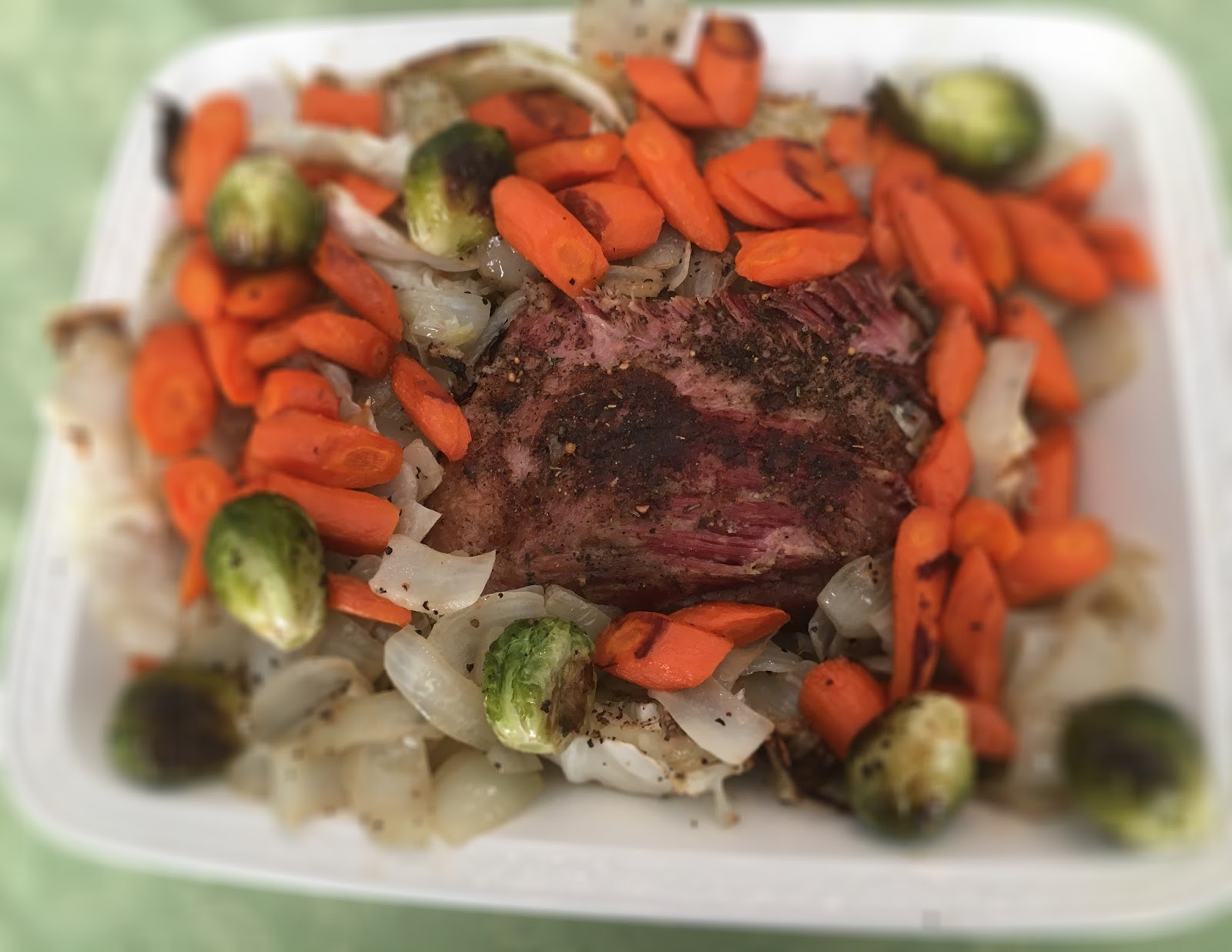The Sugared and Spiced Kitchen: Deconstructed Corned Beef Dinner