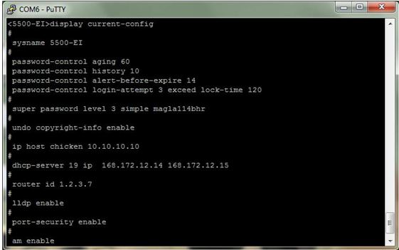 CYBER SECURITY AUDITING: Retrieving Configuration Files from 3Com Switches