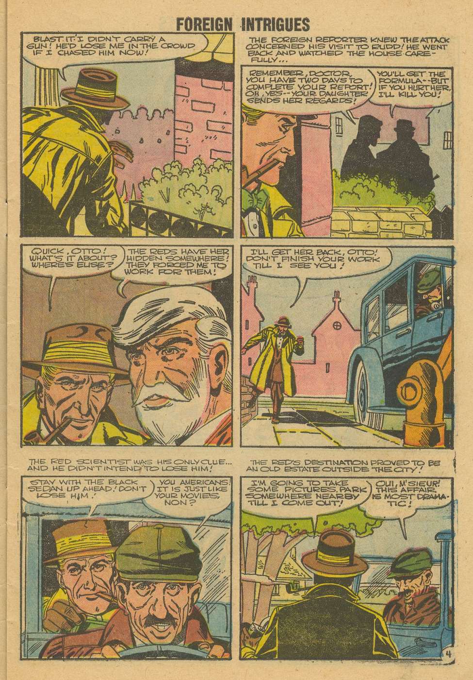 Old-fashioned Comics: Foreign Intrigues #14-#15 (1956) Complete Series ...